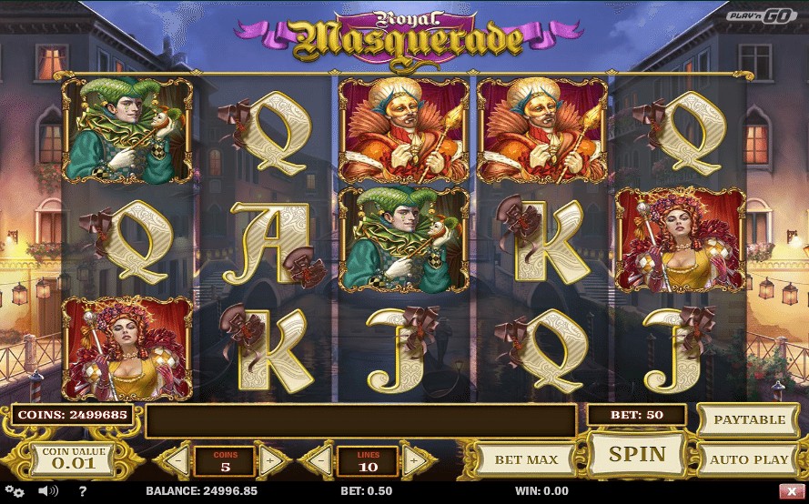 Royal Masquerade Automat Online Zdarma - Klikni a HRAJ ZDARMA!