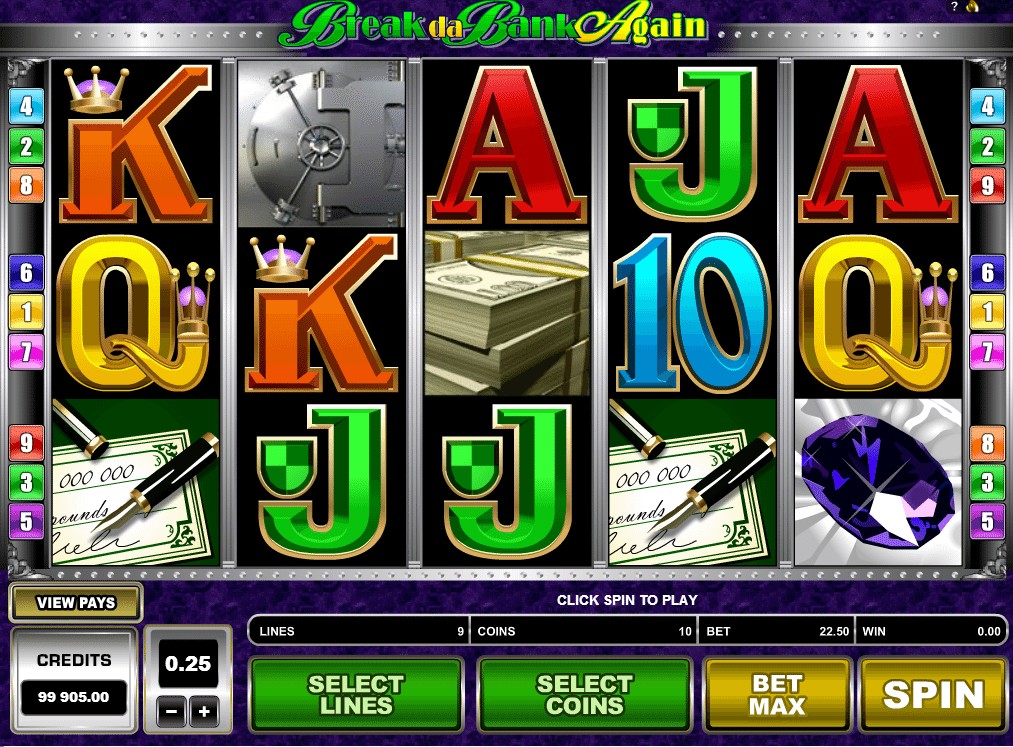 Break Da Bank Again Automat Online Zdarma - Klikni a HRAJ ZDARMA!
