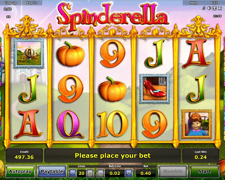 Spinderella Automat Online Zdarma - Klikni a HRAJ ZDARMA!