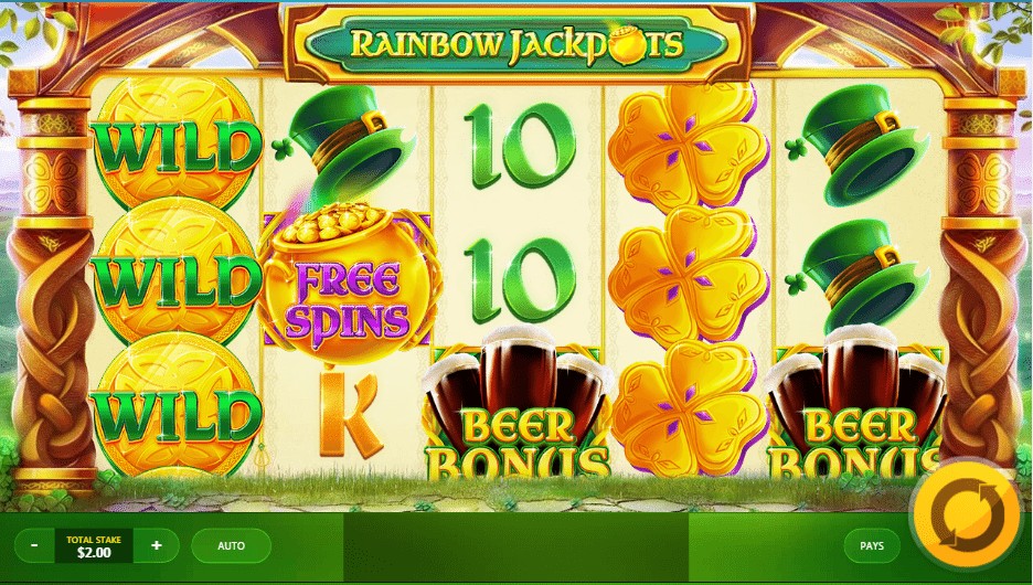 Rainbow Jackpots Automat Online Zdarma - Klikni a HRAJ ZDARMA!
