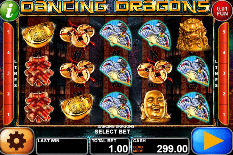 Dancing Dragons Automat Online Zdarma - Klikni a HRAJ ZDARMA!