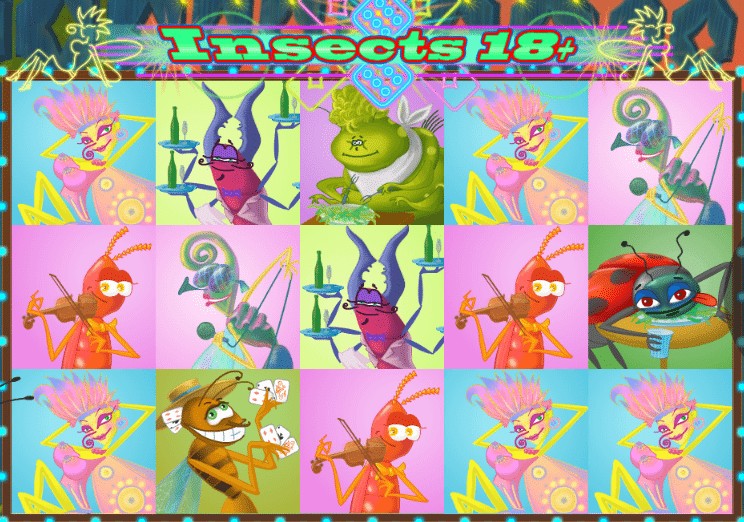 Insects 18+ Automat Online Zdarma - Klikni a HRAJ ZDARMA!