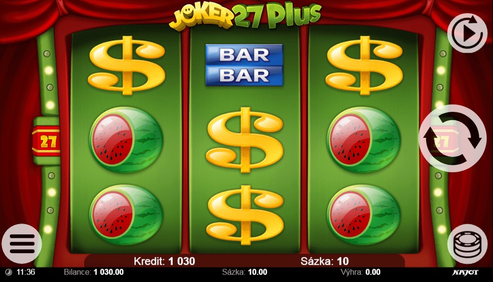 Joker 27 Plus Automat Online Zdarma Klikni A HRAJ ZDARMA 