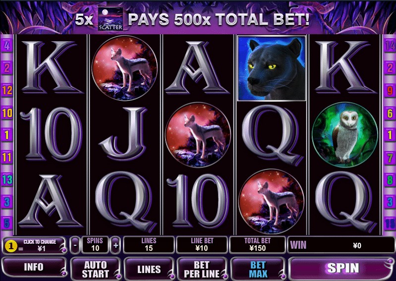 Panther Moon Automat Online Zdarma - Klikni a HRAJ ZDARMA!